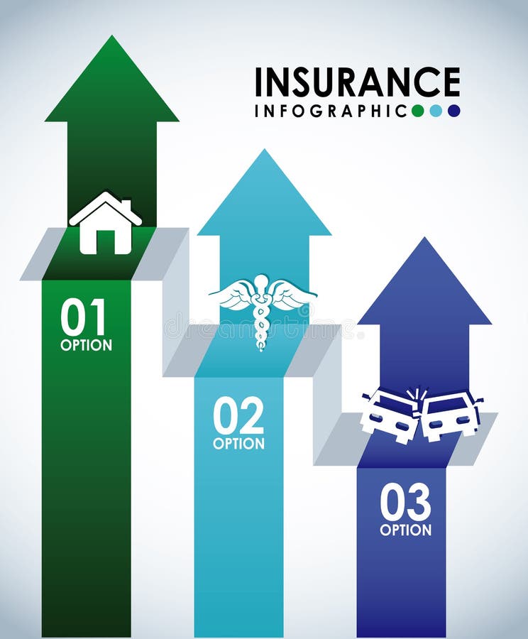 Insurance design stock vector. Illustration of goods - 46918851