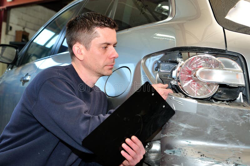 Insurance expert. stock photo. Image of damage, bump - 70520732