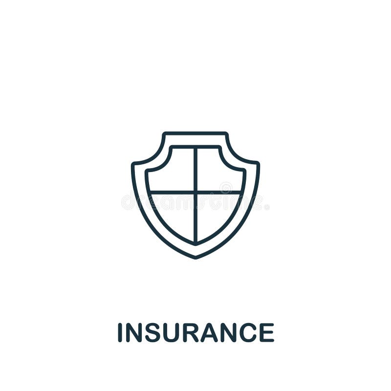 Insurance Icon from Security Collection. Simple Line Element Insurance ...