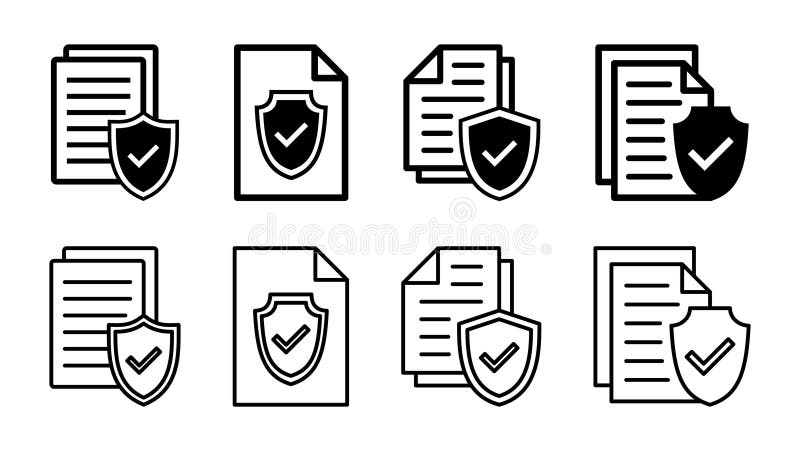 Insurance Icon . Insurance Symbol Vector Stock Vector - Illustration of ...