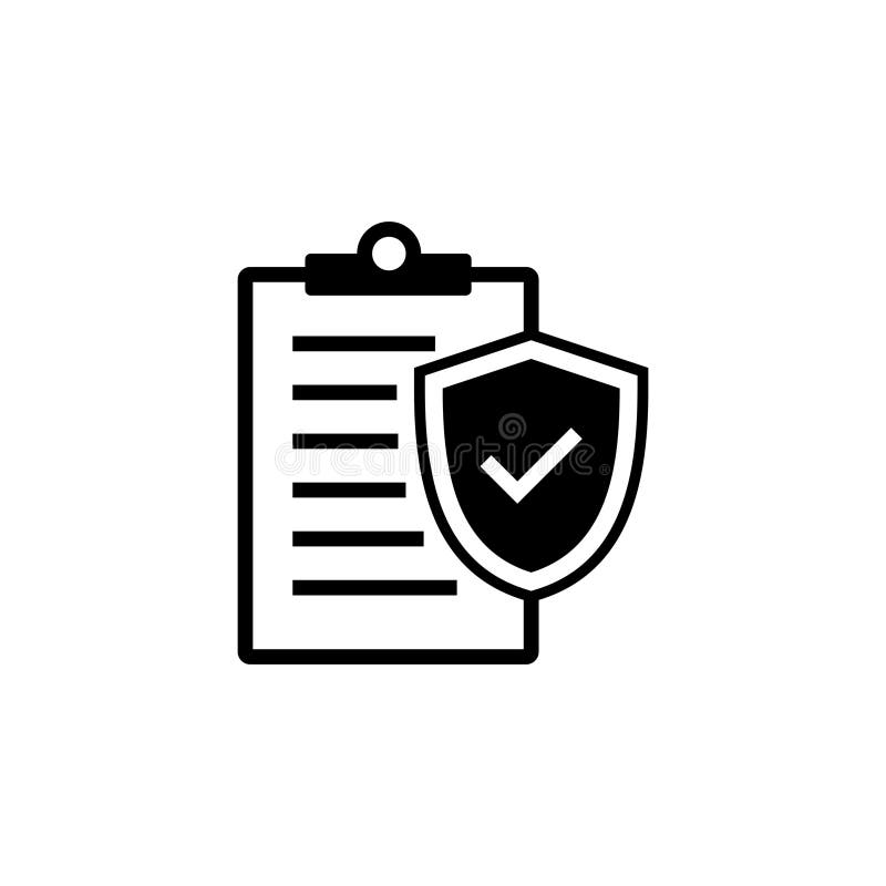 Insurance Icon . Insurance Symbol Vector Stock Vector - Illustration of ...