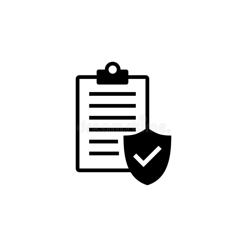 Insurance Icon . Insurance Symbol Vector Stock Vector - Illustration of ...