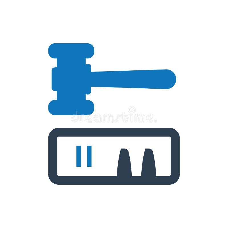 Insurance Law Icon stock vector. Illustration of sign - 128917405