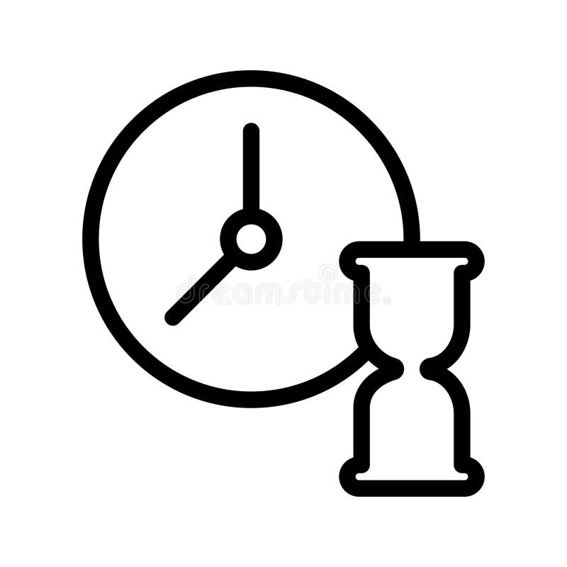 Insurance Maturity Time Icon Stock Vector - Illustration of waiting ...