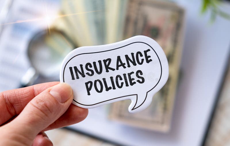 Policies Text with Keywords Isolated on White Board Background. Chart ...