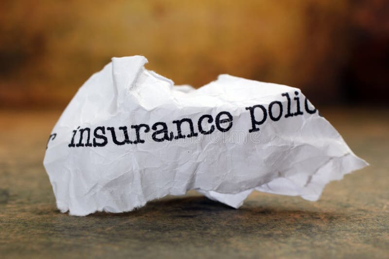 Insurance policy stock photo. Image of claim, white - 173718018