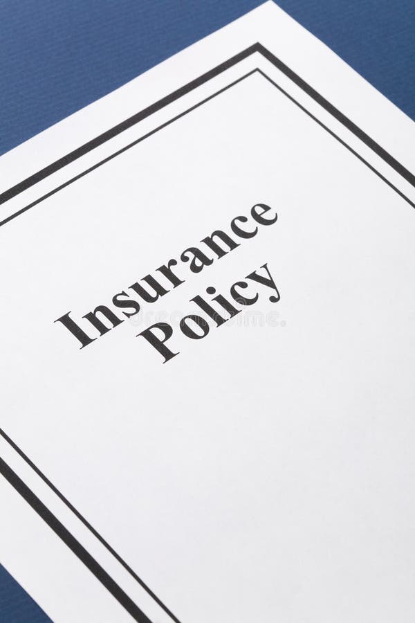 Insurance Policy stock image. Image of insurance, business - 6766197