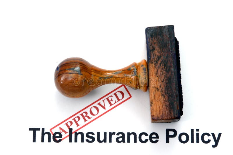 Insurance Policy - Approved Stock Image - Image of risk, health: 176186047