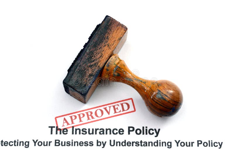Approved policy stock image. Image of healthcare, insure - 18525233