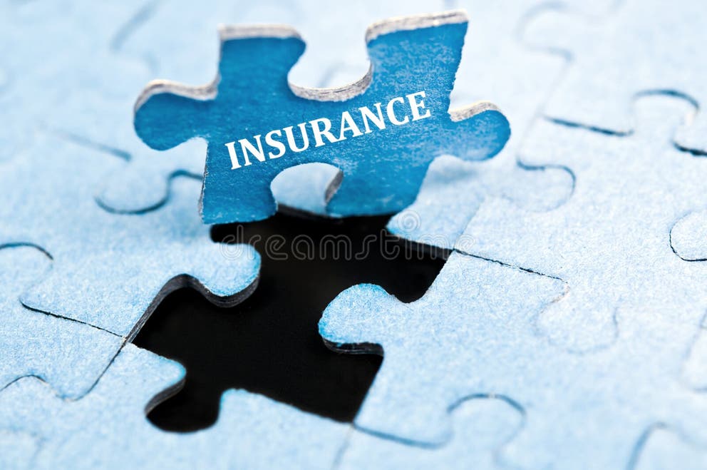 Insurance puzzle stock photo. Image of hole, jigsaw, piece - 22556130