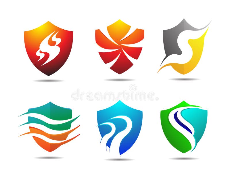 Insurance Security Shield Logo Template Stock Illustration ...