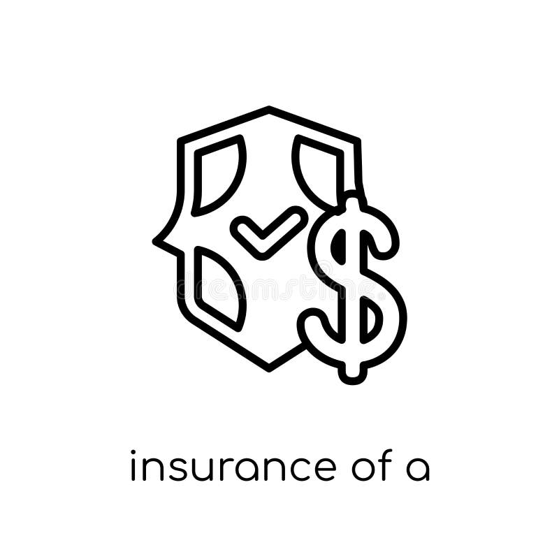 Building Insurance Icon. Trendy Flat Vector Building Insurance I Stock ...