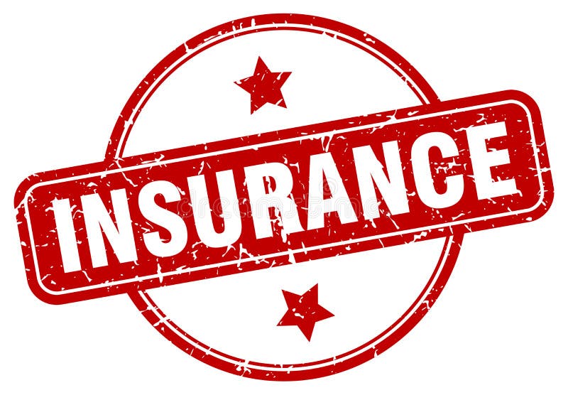 Insurance Stamp. Insurance Round Grunge Sign Stock Vector ...