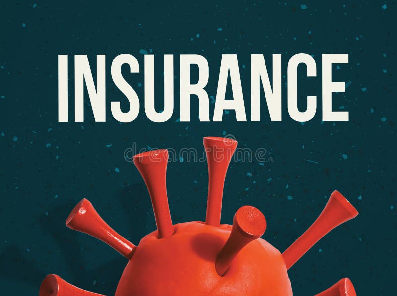 Insurance Theme with Downtown LA Skycapers Stock Illustration ...