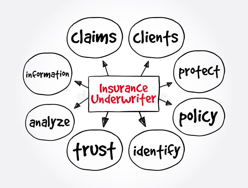 Insurance Mind Map Flowchart With Marker, Business Concept For ...