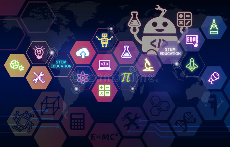STEM Education Background. Science Technology Engineering Mathematics ...