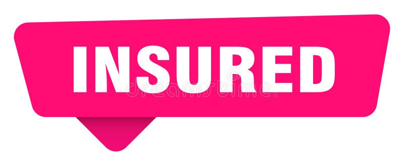 Insured Magenta Sticker Stock Illustrations – 5 Insured Magenta Sticker ...
