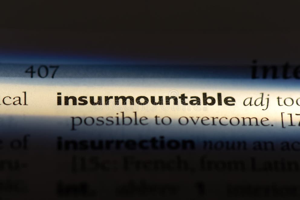 Insurmountable stock photo. Image of insurmountable - 126531822