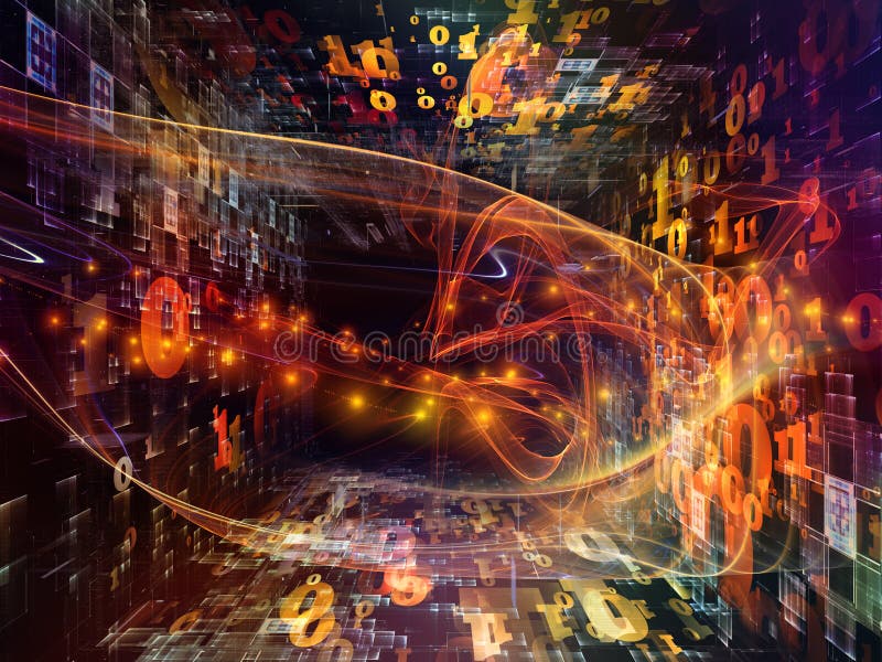 Integer Perspective stock illustration. Illustration of light - 221082072