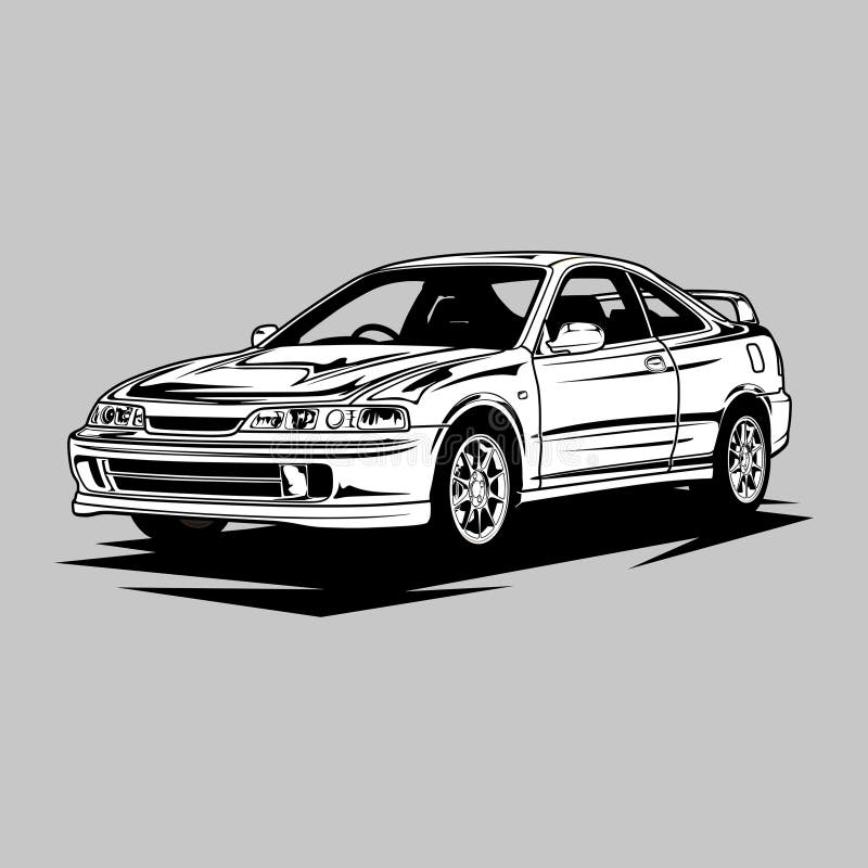 Integra Dc2 Stock Illustrations – 6 Integra Dc2 Stock Illustrations ...