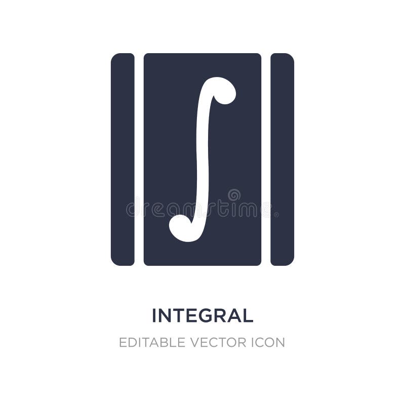 Integral Symbol Illustration Stock Illustration - Illustration of ...