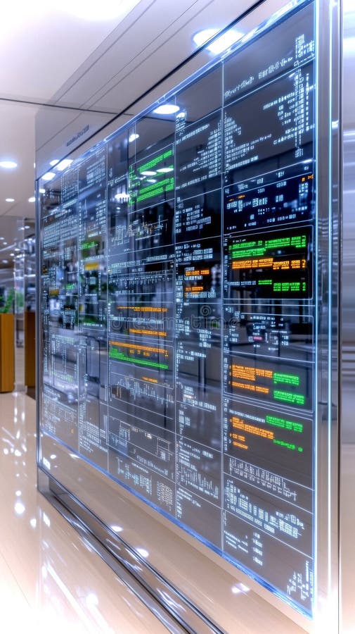 Integrated Ambient Lighting Data Panel Enhances Tech-focused Home ...