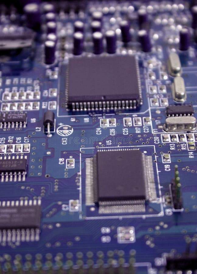 Integrated circuit 3 stock image. Image of resistor, semiconductor - 60171