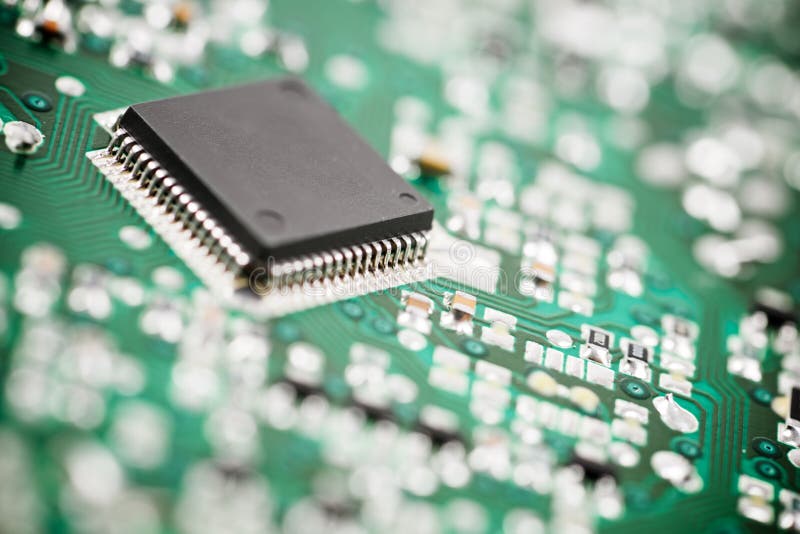 Integrated circuit stock photo. Image of connection, integrated - 25826072