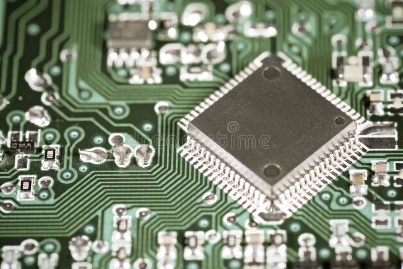 Integrated Circuit stock image. Image of board, card - 39847717