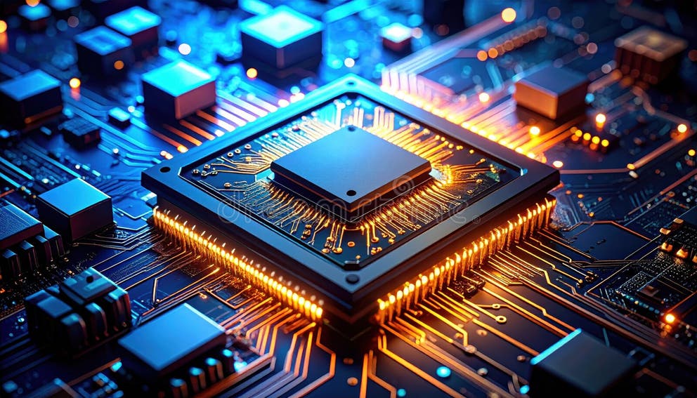 Integrated Circuit Displays Intricate Network of Connections and ...