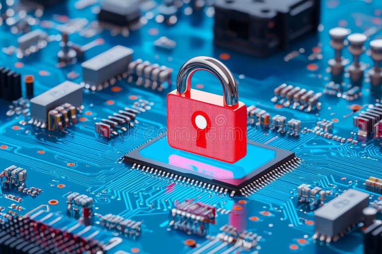 Integrated Circuit with Lock on Digital Background with Cybersecurity ...