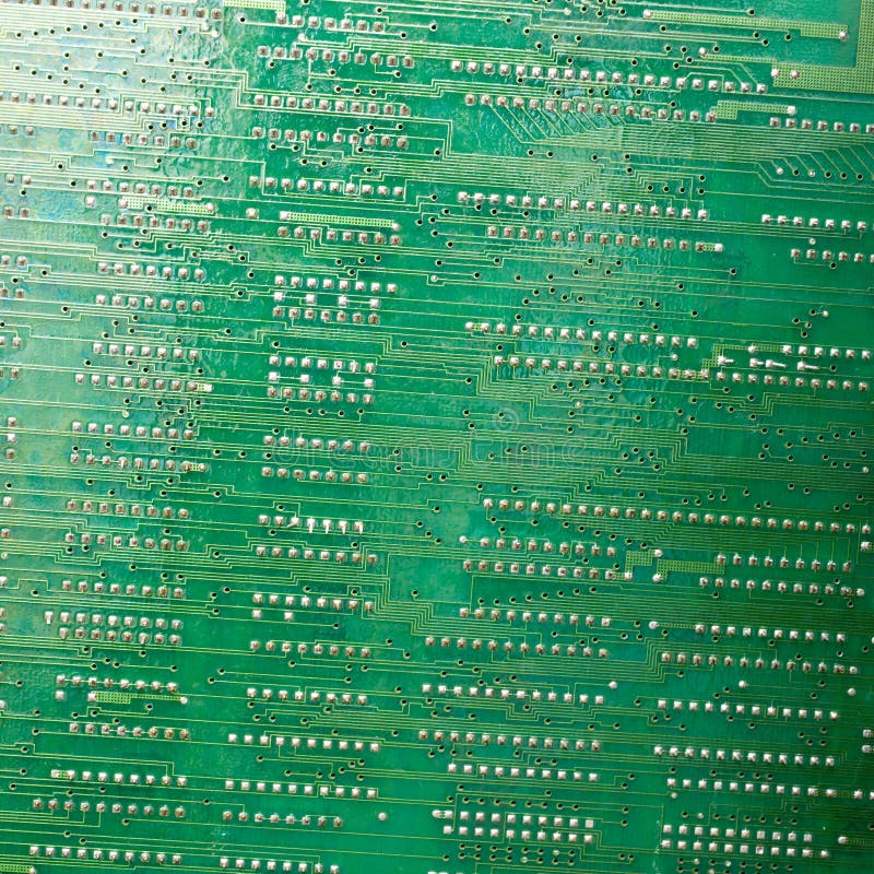 Integrated circuit view stock photo. Image of connection - 145696958