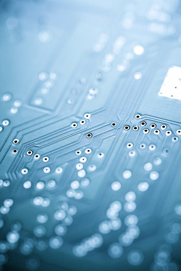 Integrated circuit view stock image. Image of close - 145696975