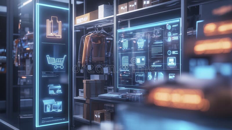 Integrated E-commerce Innovation Showcase Digital Retail Space ...