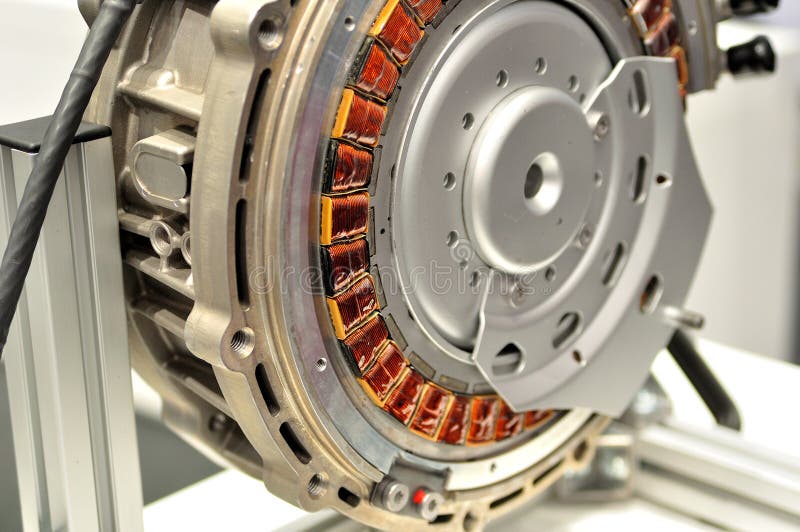 Integrated Electric Car Drive Module Stock Photo - Image of emission ...