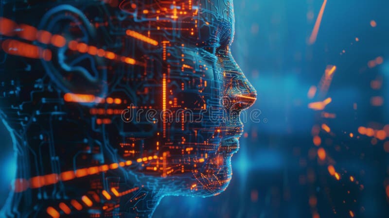 Integrated Electronics in a Human Head, Biotechnology Innovation, Robot ...