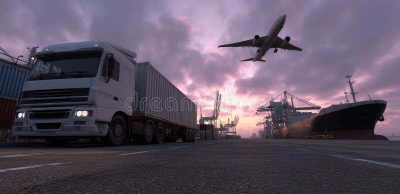 Integrated Freight Chain: Logistics Map, Consignment Track, Routing ...