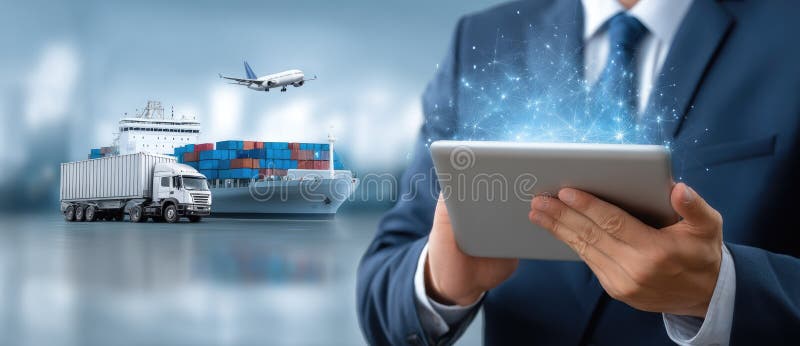 Integrated Freight Chain: Logistics Map, Consignment Track, Routing ...