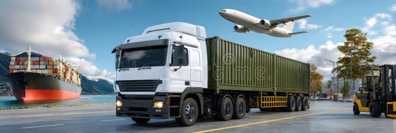 Integrated Freight Chain: Logistics Map, Consignment Track, Routing ...