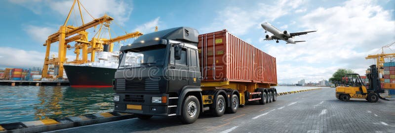 Integrated Freight Chain: Logistics Map, Consignment Track, Routing ...