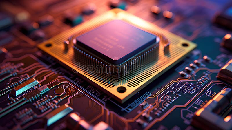 An Integrated Semiconductor Microchip/microprocessor is a ...