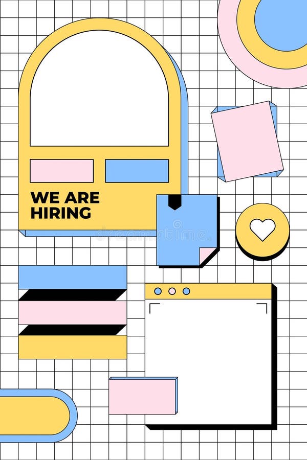 Template Style Drawing Flyer Element Stock Vector - Illustration of ...