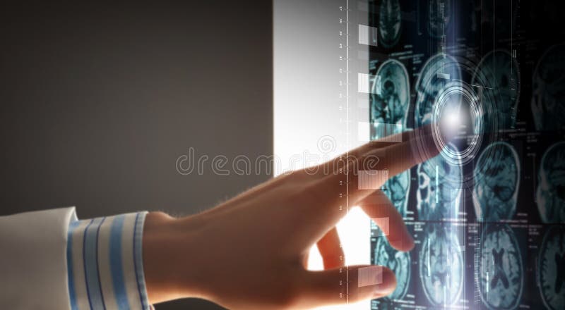 Integrating New Technologies . Mixed Media Stock Image - Image of ...