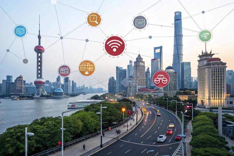 Integrating Technology into Urban Life: the Smart City Vision Stock ...