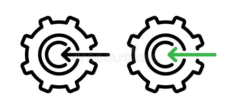 Integration Icon Set. Tech Integrate System Vector Logo Symbol in Black ...
