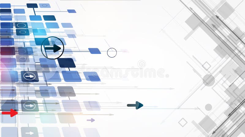 Integration and Innovation Technology Stock Vector - Illustration of ...