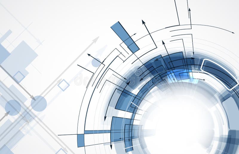 Integration and Innovation Technology Stock Vector - Illustration of ...