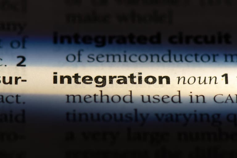 Integration stock image. Image of dictionary, macro - 126531793