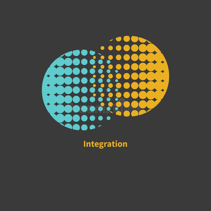 Interaction Circles Logo Stock Illustrations – 498 Interaction Circles ...