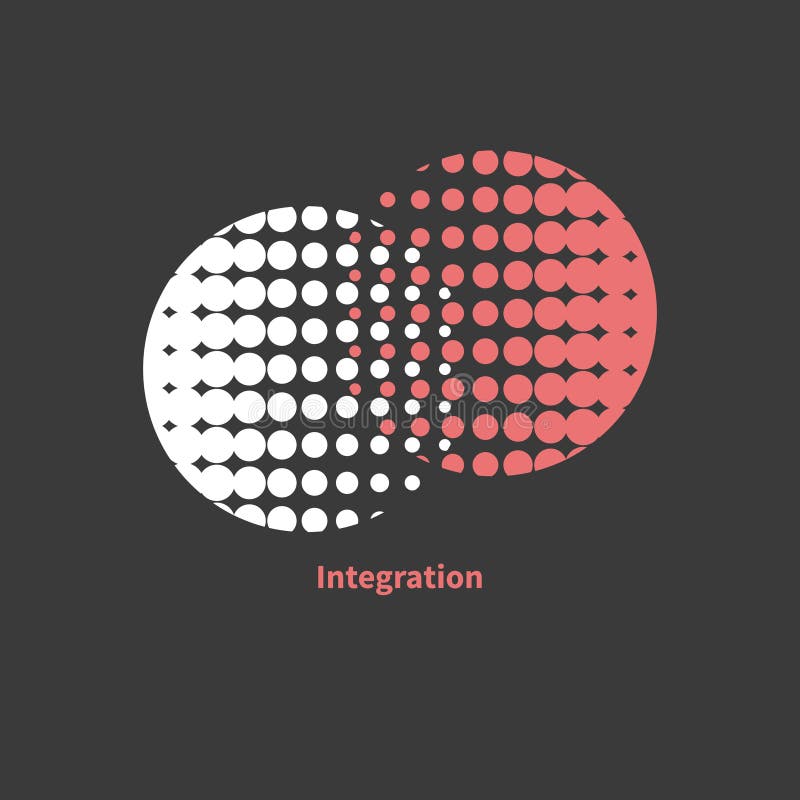 Interaction Circles Logo Stock Illustrations – 498 Interaction Circles ...
